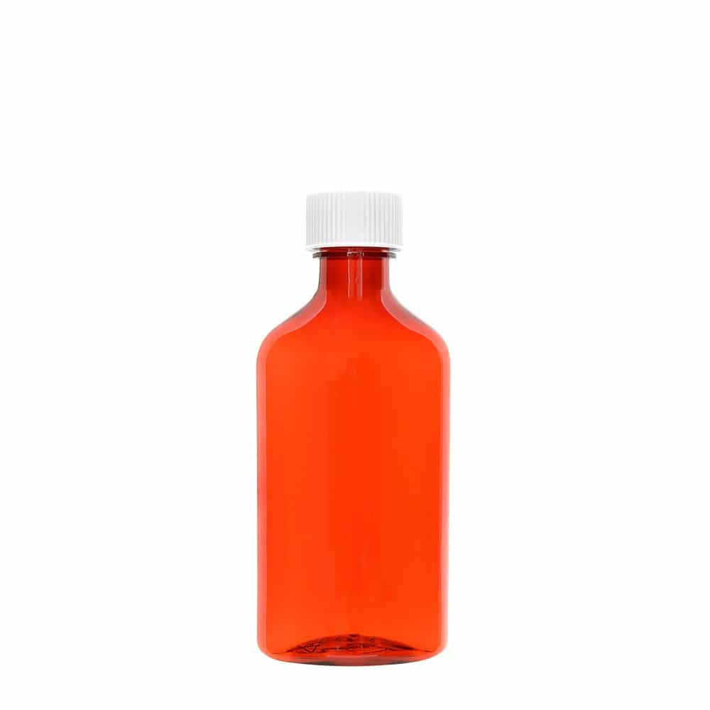 Home All products 6oz Graduated Oval RX Bottles with Ca...